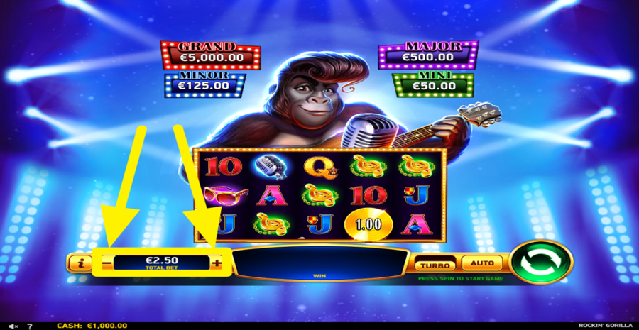 Rockin Gorilla Slot Bewertung, Demo & Boni (96.57% RTP)