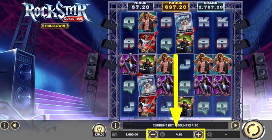 Rockstar World Tour Demo - Reseña y Juego Gratis (96.42% RTP)