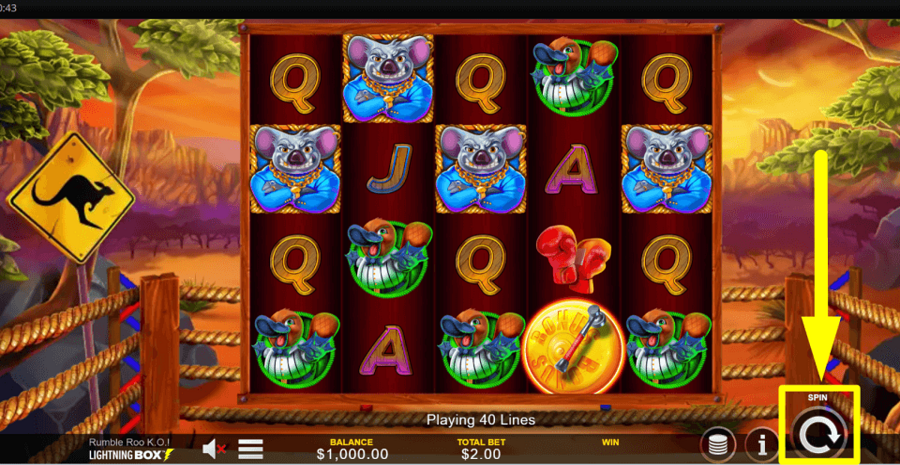 Rumble Roo KO Slot Bewertung, Demo & Boni (96.02% RTP)