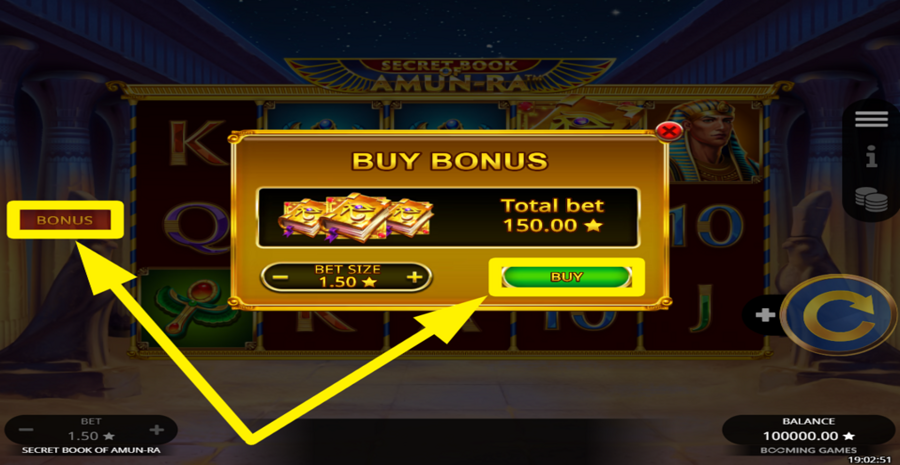 Secret Book of Amun Ra Slot Bewertung, Demo & Boni (95.4% RTP)