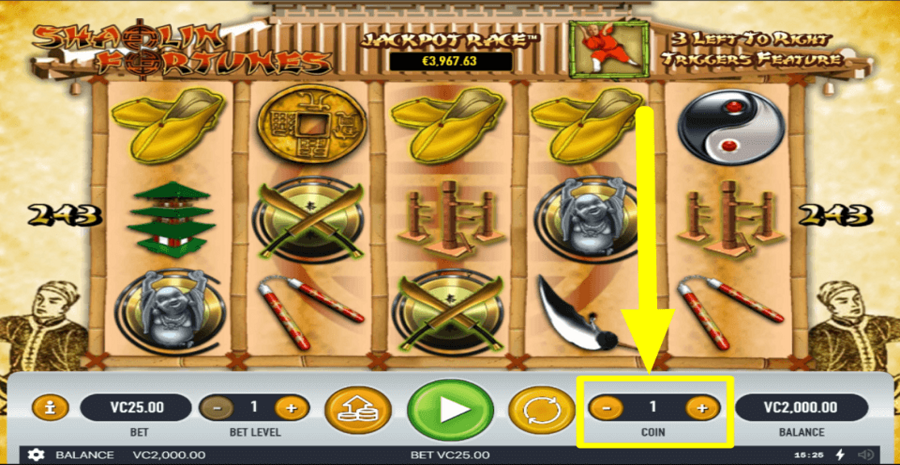 Shaolin Fortunes Slot Bewertung, Demo & Boni (96.02% RTP)