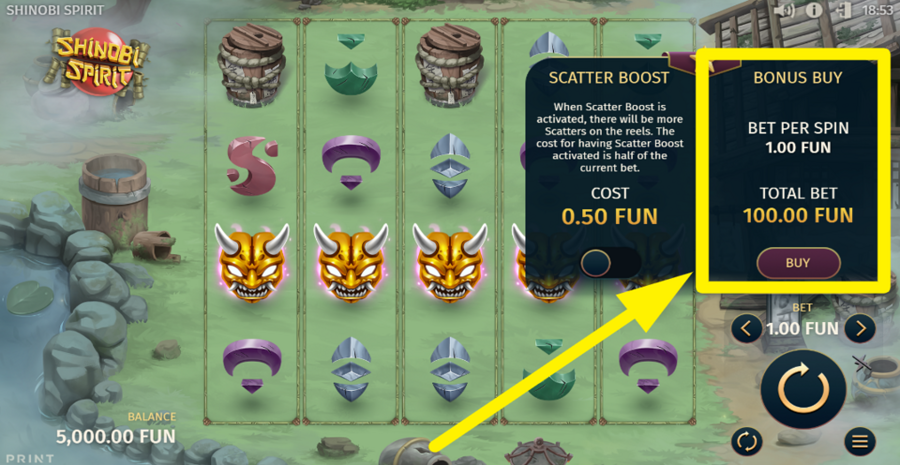 Shinobi Spirit Slot Review, Bonuses & Free Play (96.26% RTP)