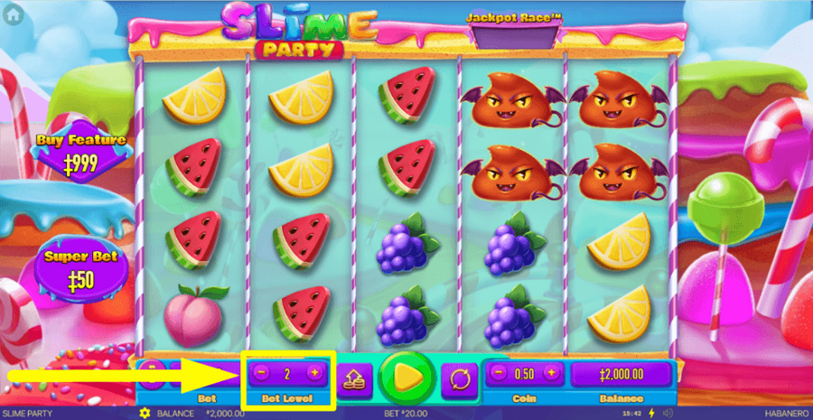 Slime Party Demo - Reseña y Juego Gratis (98.1% RTP)