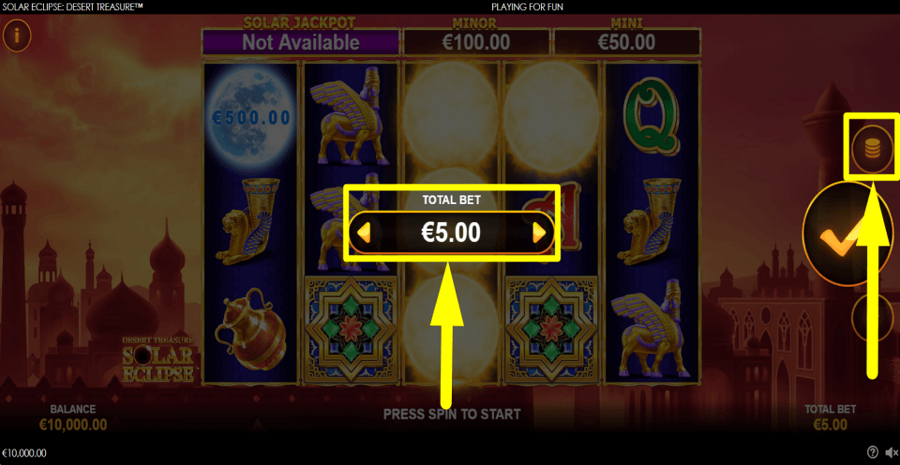 Solar Eclipse Desert Treasure Slot Review, Bonuses & Free Play (95.86% RTP)