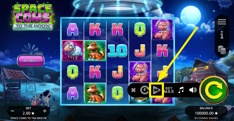 Space Cows to the Moon Slot Bewertung, Demo & Boni (95.6% RTP)