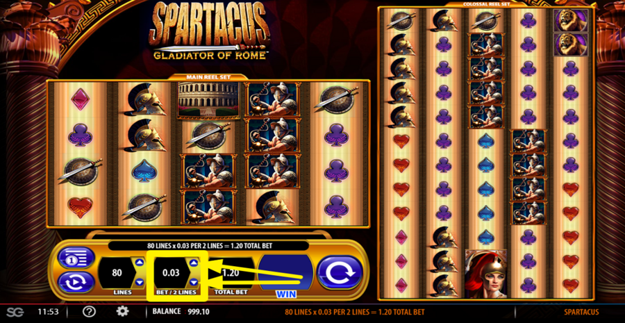 Spartacus Gladiator Of Rome Slot Review, Bonuses & Free Play (95.98% RTP)