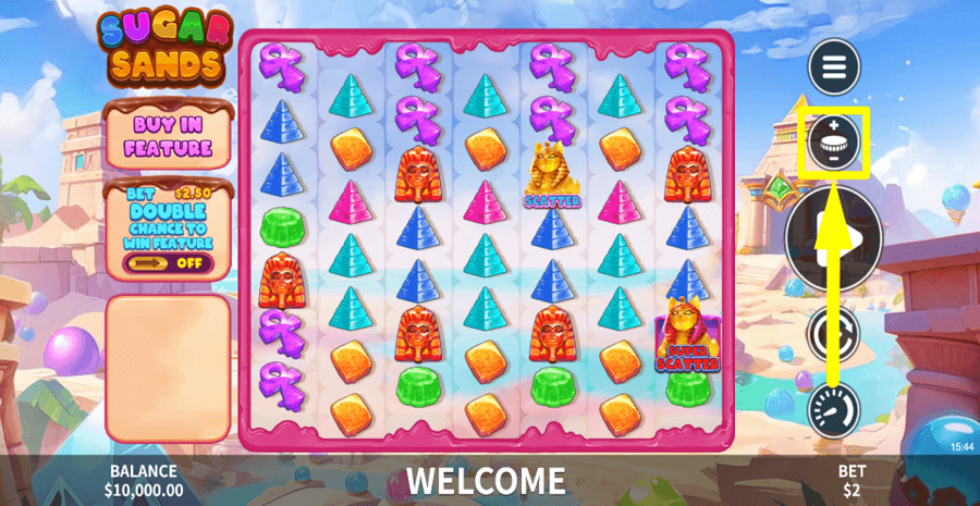 Sugar Sands Slot Bewertung, Demo & Boni (96.5% RTP)