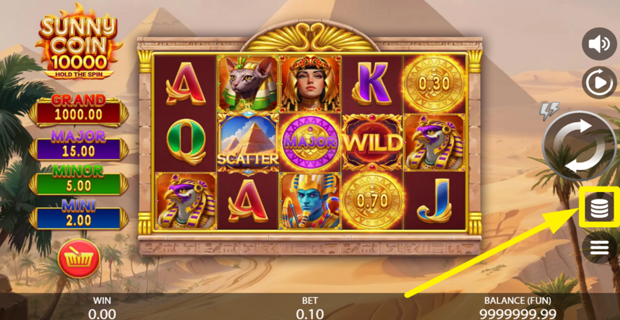 Sunny Coin 10000 Slot Bewertung, Demo & Boni (96.02% RTP)