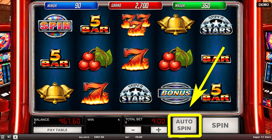 Super 12 Stars Demo - Reseña y Juego Gratis (95.3% RTP)