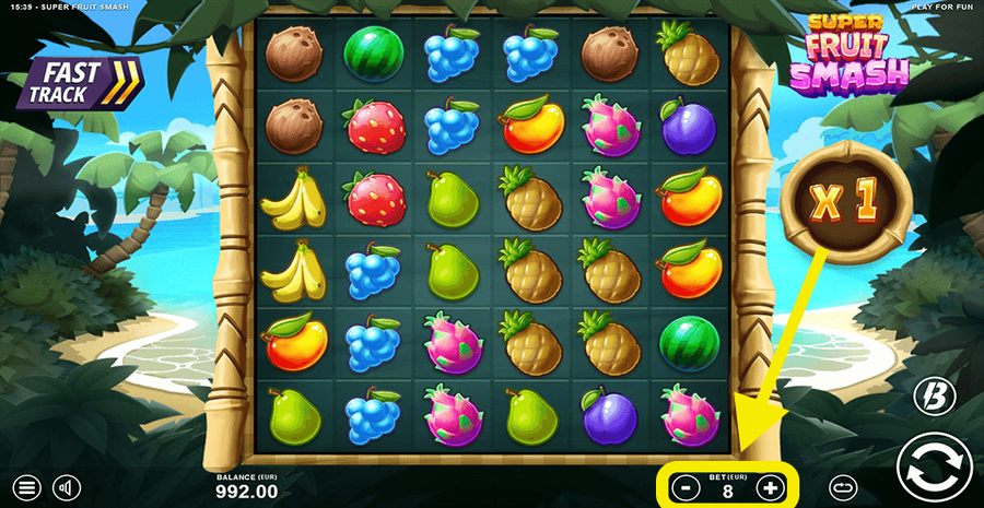 Super Fruit Smash Slot Review, Bonuses & Free Play (96.08% RTP)