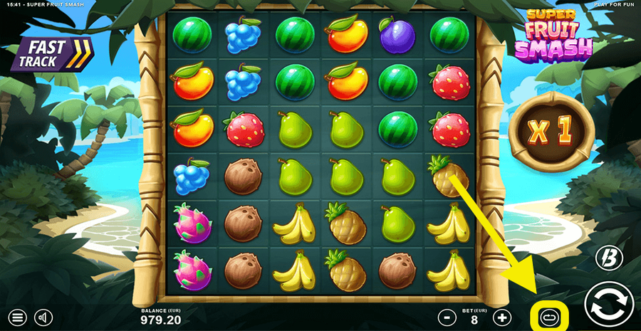 Super Fruit Smash Slot Bewertung, Demo & Boni (96.08% RTP)