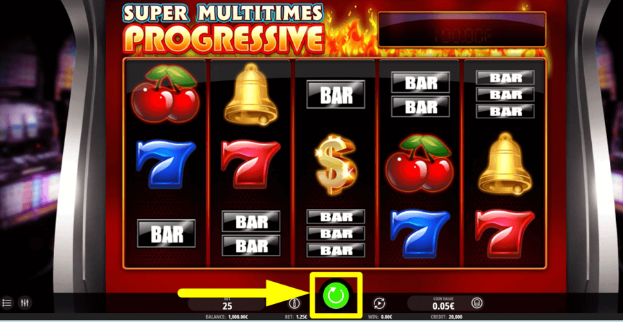 Super Multitimes Progressive Slot Bewertung, Demo & Boni (95.5% RTP)