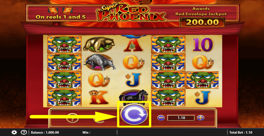 Super Red Phoenix Slot Review, Bonuses & Free Play (95.85% RTP)