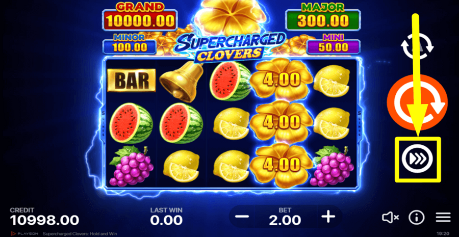 Supercharged Clovers Hold and Win Slot Bewertung, Demo & Boni (95.78% RTP)