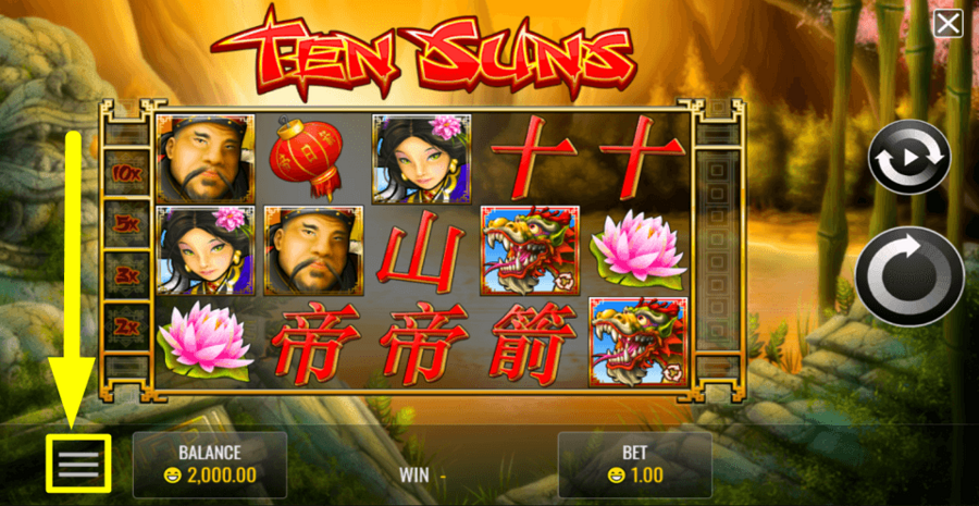 Ten Suns Slot Review, Bonuses & Free Play (94.43% RTP)