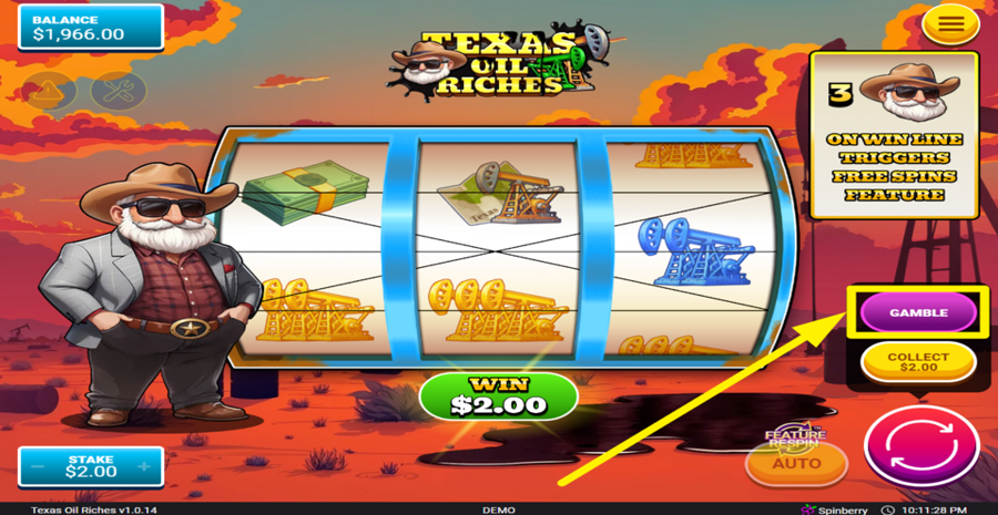 Avis, Bonus et Jeu Gratuit de la Machine à Sous Texas Oil Riches