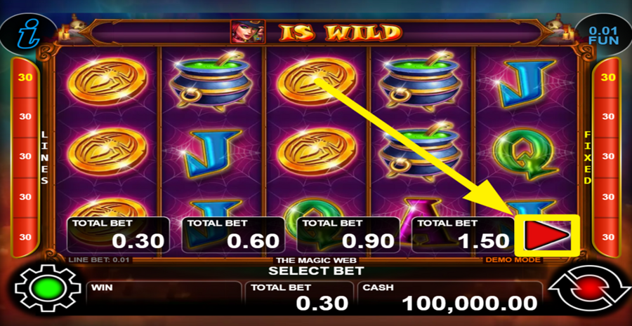 The Magic Web Slot Review, Bonuses & Free Play (96.2% RTP)