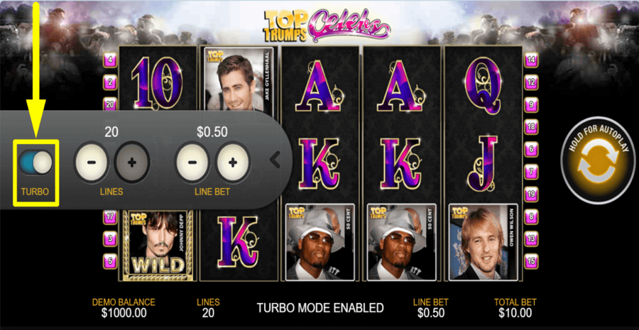 Top Trumps Celebs Demo - Reseña y Juego Gratis (95.96% RTP)