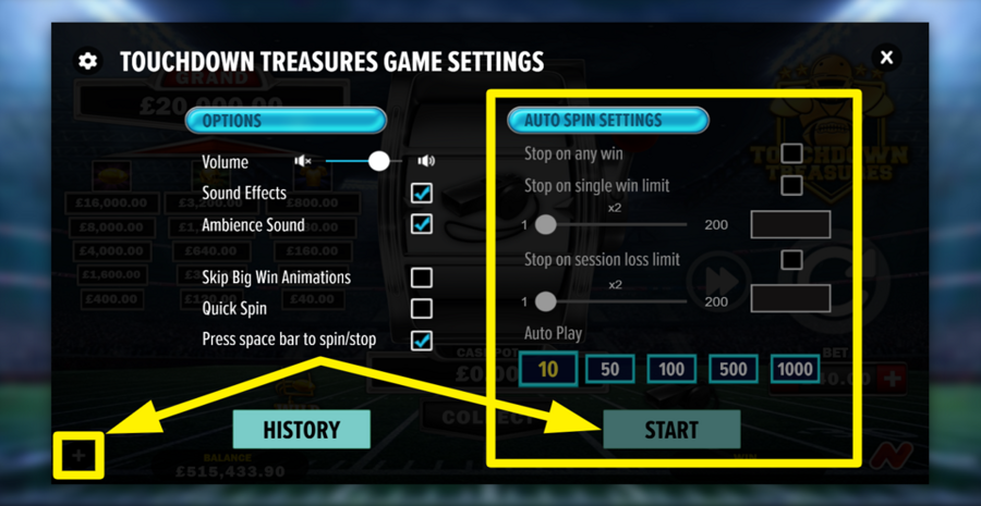 Touchdown Treasures Slot Review, Bonuses & Free Play (93.88% RTP)