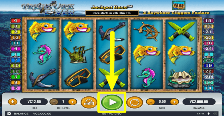 Treasure Diver Slot Bewertung, Demo & Boni (95% RTP)