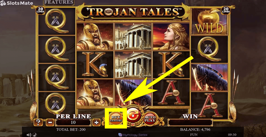 Trojan Tales Slot Bewertung, Demo & Boni (96.3% RTP)