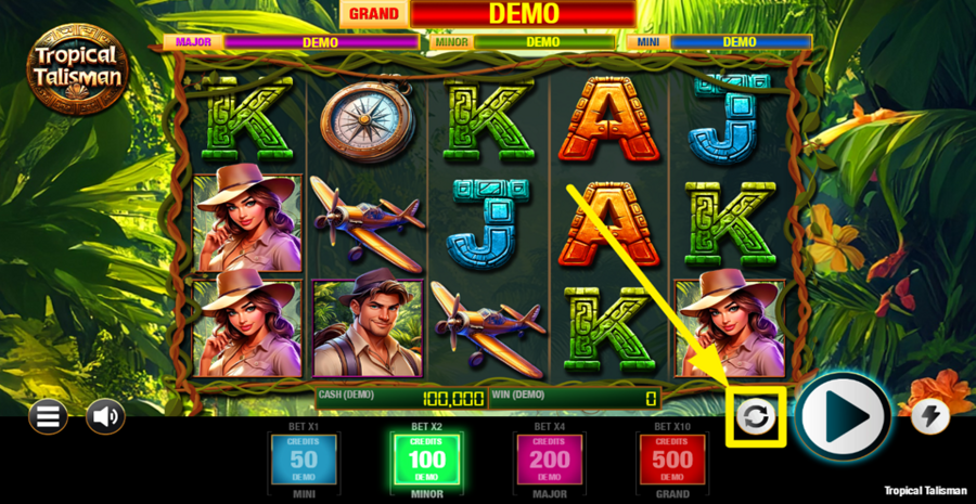 Tropical Talisman Slot Bewertung, Demo & Boni (94.96% RTP)