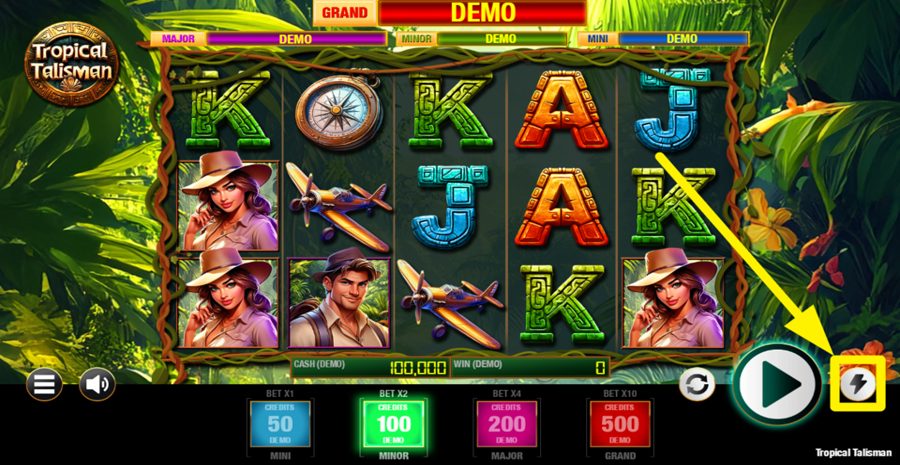 Tropical Talisman Demo - Reseña y Juego Gratis (94.96% RTP)
