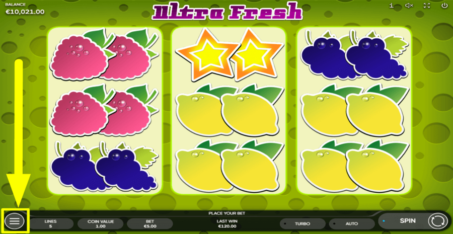 Ultra Fresh Slot Bewertung, Demo & Boni (96.01% RTP)