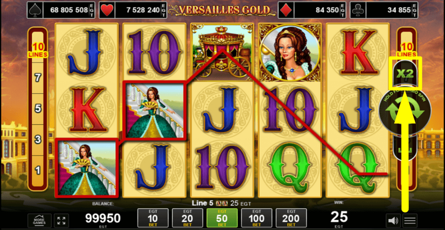 Versailles Gold Slot Review, Bonuses & Free Play (96.09% RTP)