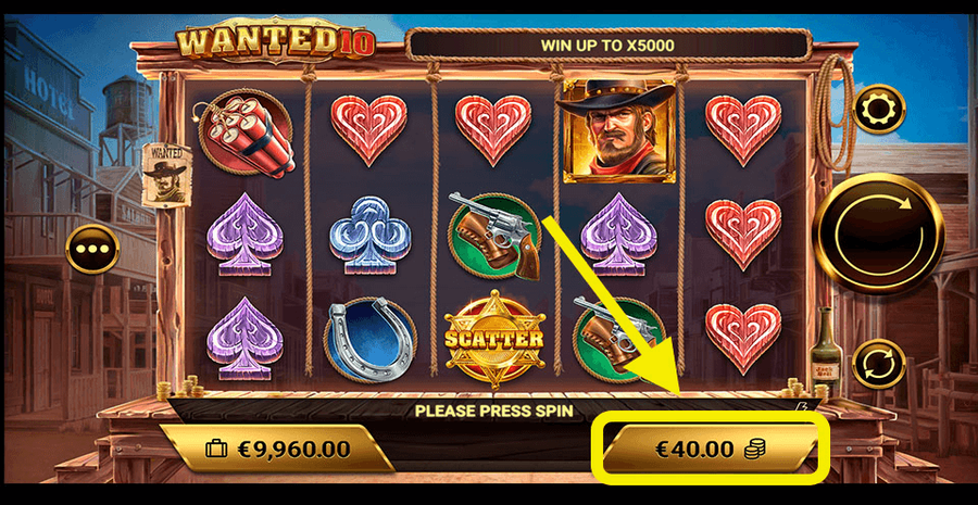 Wanted 10 Slot Review, Bonuses & Free Play (96% RTP)