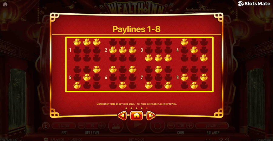 Wealth Inn Demo - Reseña y Juego Gratis (96.64% RTP)