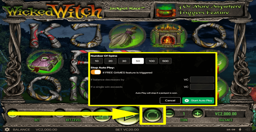 Wicked Witch Slot Review, Bonuses & Free Play (95.98% RTP)