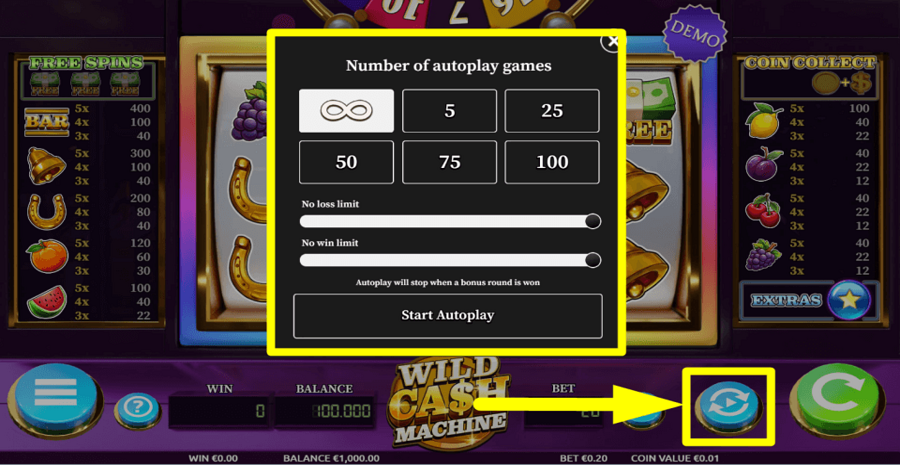 Wild Cash Machine Demo - Reseña y Juego Gratis (96% RTP)
