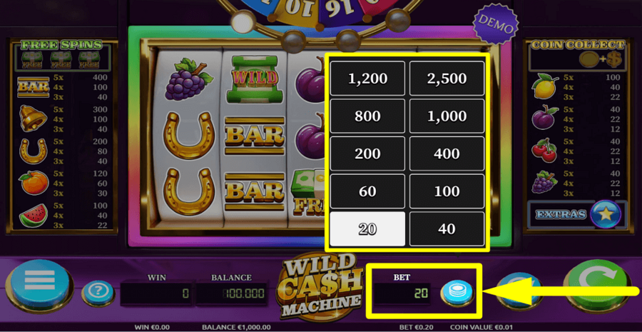 Wild Cash Machine Slot Bewertung, Demo & Boni (96% RTP)