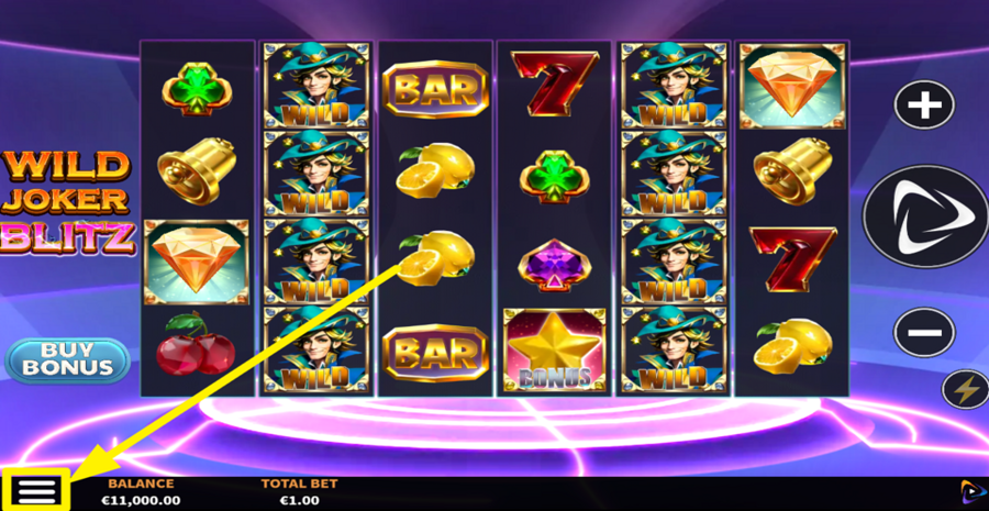 Wild Joker Blitz Slot Bewertung, Demo & Boni (94.1% RTP)