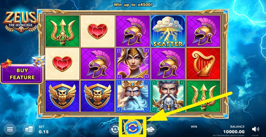 Zeus the Invincible Slot Bewertung, Demo & Boni (95% RTP)