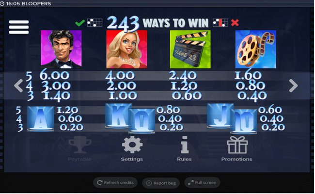 Bloopers Demo - Reseña y Juego Gratis (96.1% RTP)