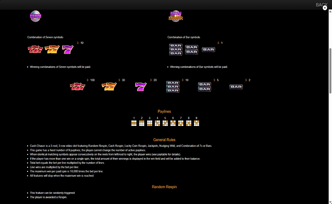 Cash Chaser Slot Review, Bonuses & Free Play