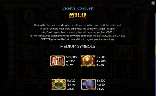 Celestial Conquest Demo - Reseña y Juego Gratis (95.78% RTP)