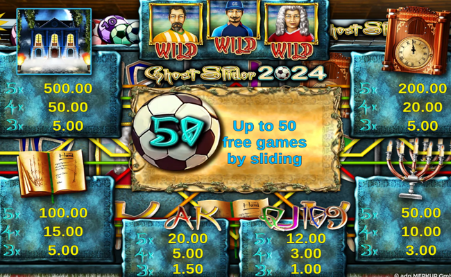 Ghost Slider 2024 Slot Review, Bonuses & Free Play (95.75% RTP)