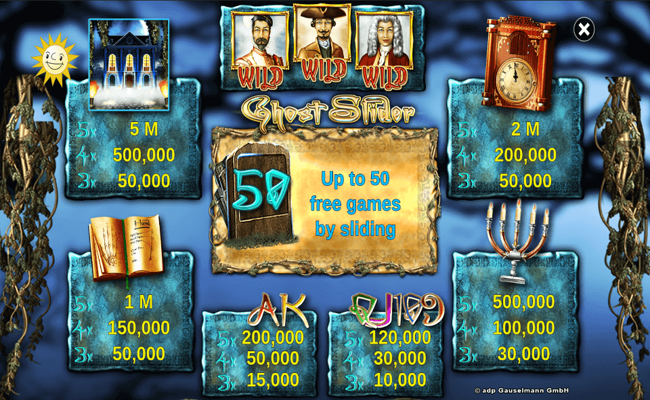 Ghost Slider Slot Review, Bonuses & Free Play (95.75% RTP)