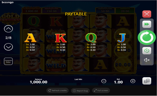 Gold Express Slot Review, Bonuses & Free Play (96% RTP)