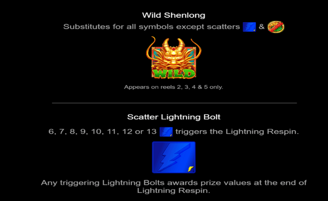 Lightning Shenlong Slot Review, Bonuses & Free Play (96.13% RTP)