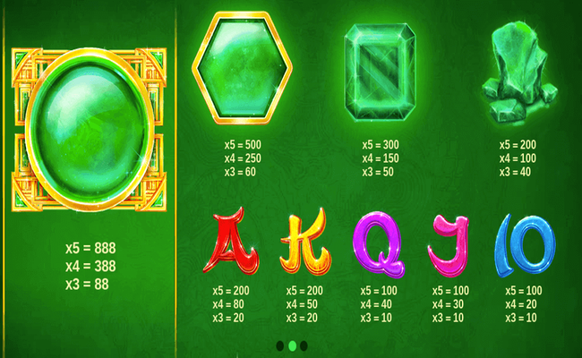 Mega Jade Slot Bewertung, Demo & Boni (96.1% RTP)