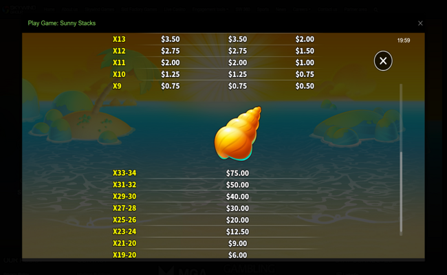 Sunny Stacks Slot Bewertung, Demo & Boni (96.5% RTP)