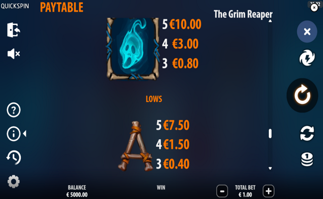 The Grim Reaper Slot Bewertung, Demo & Boni (96.61% RTP)