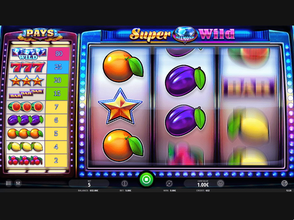 Super Diamond Wild Slot Bewertung, Demo & Boni (95.66% RTP)