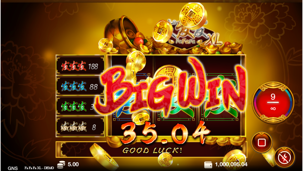 Fafafa XL Slot Bewertung, Demo & Boni (96.16% RTP)