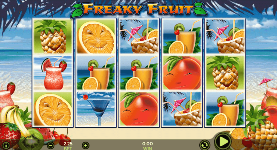 888 Software Freaky Fruit Slot Review, Bonuses & Free Play (96.01% RTP)