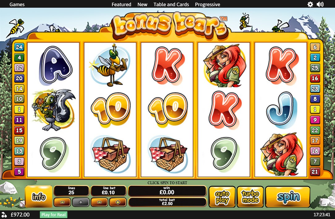 Bonus Bears Slot Review, Bonuses & Free Play (95.17% RTP)